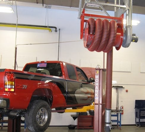 Why Are Indoor Vehicle Exhaust Systems Critical? | Flexaust Inc.